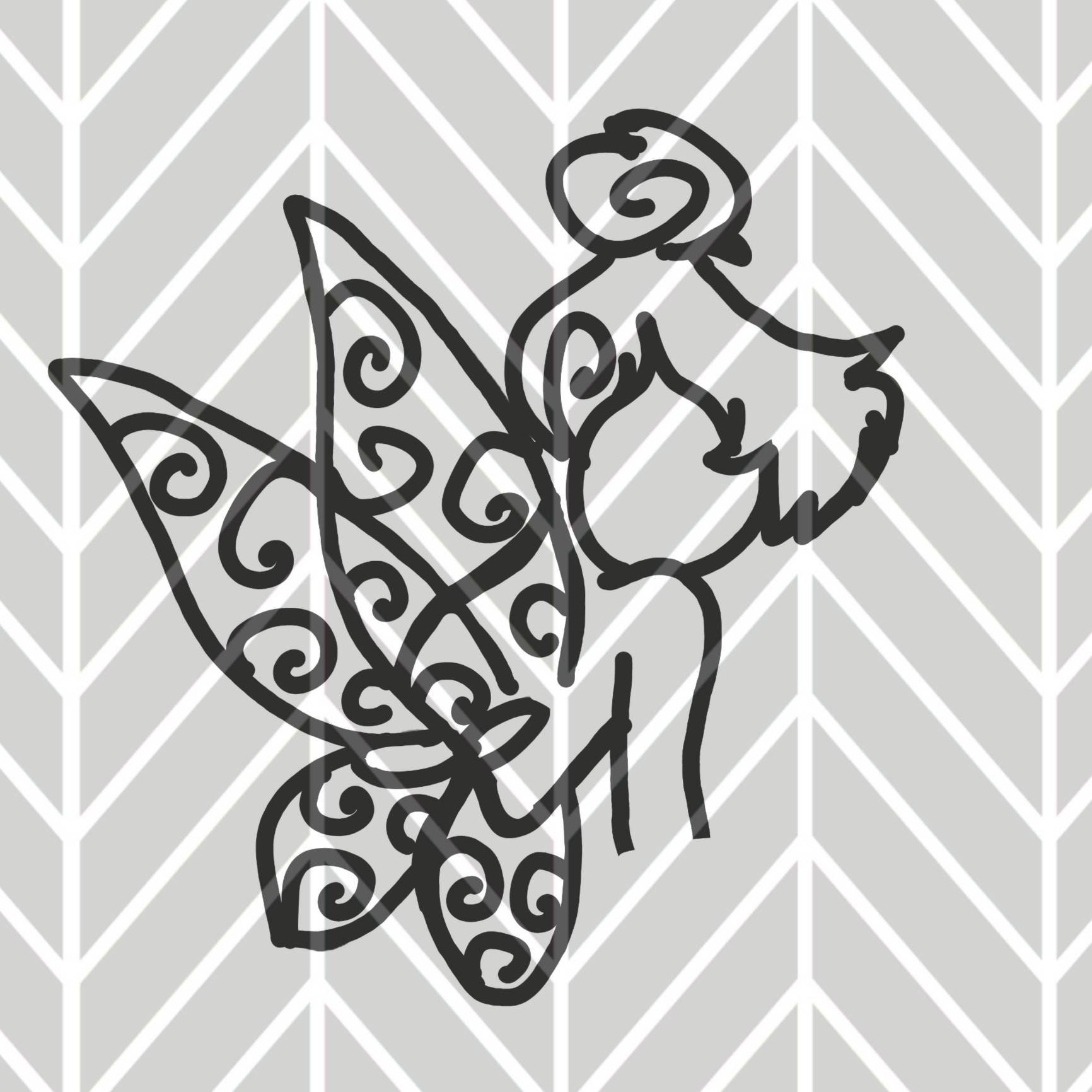 PIXIE Doodle / SVG FILE Digital Download / Svg Cut File / - Etsy UK