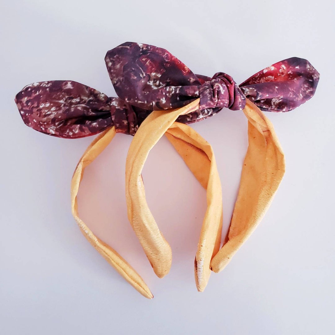Peanut Butter and Jelly Headband / Peanut Butter Bow Lightweight Bow ...