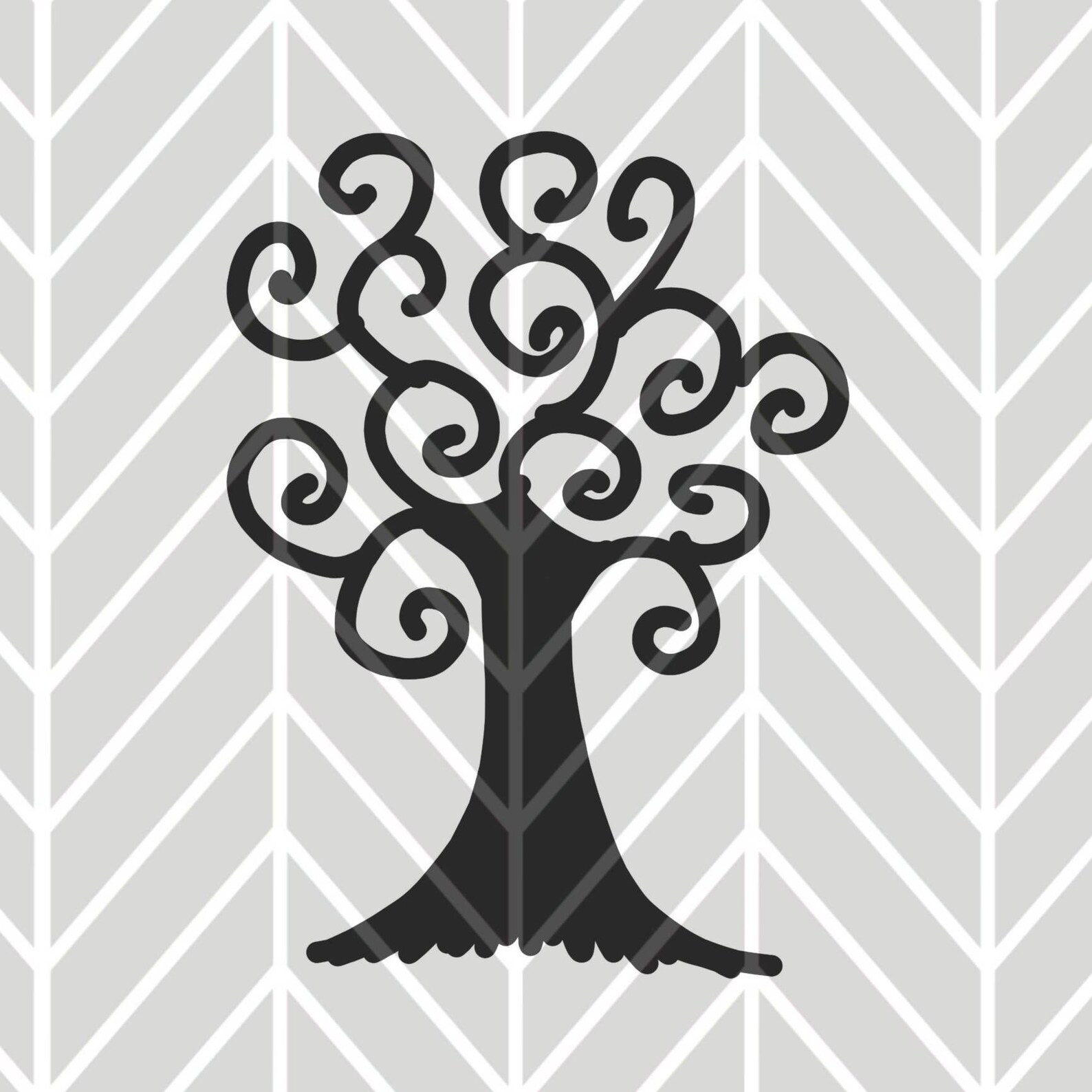 Whimsical Tree / Curly Tree / SVG FILE Digital Download / Svg - Etsy