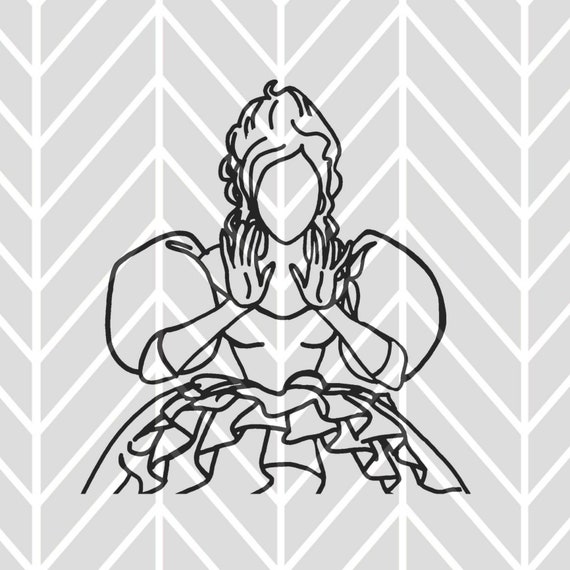 Enchanted Princess Svg / SVG FILE Digital Download / Svg Cut - Etsy