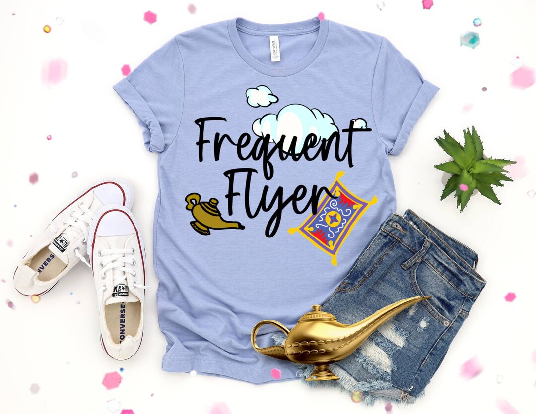 Magic Carpet Shirt / Genie Lamp / Frequest Flyer / Magic Kingdom Shirt ...