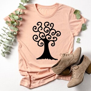 Whimsical Tree / Curly Tree / SVG FILE Digital Download / Svg Cut File ...