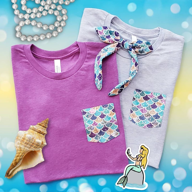 Mermaid Scale Top - Etsy