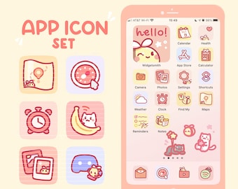 Bee App Icons | Etsy