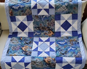 Sea Creatures Quilt | Etsy