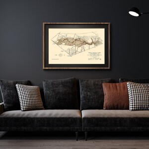 Rock Creek Park Map Map of Rock Creek Park Vintage Wall Art - Etsy