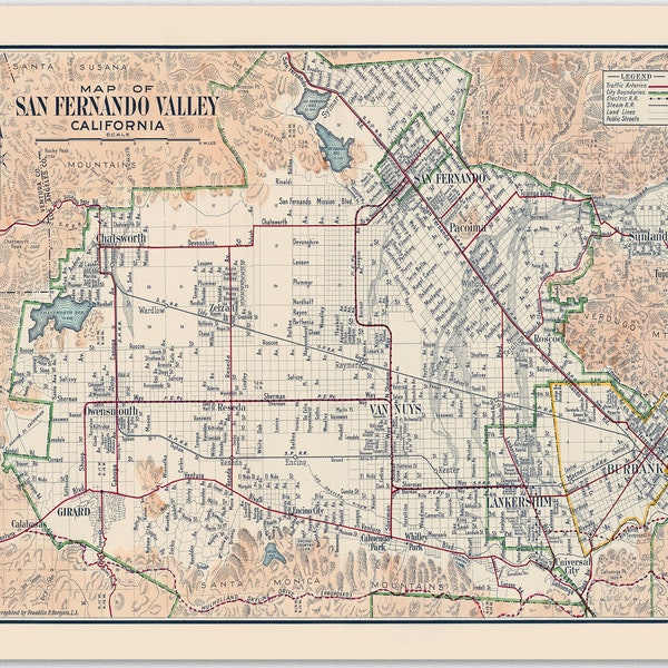 San Fernando Valley - Etsy