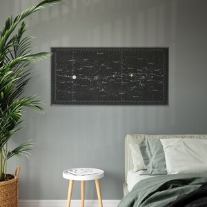 Apollo 11 Star Chart Space Star Map 1969 | Etsy