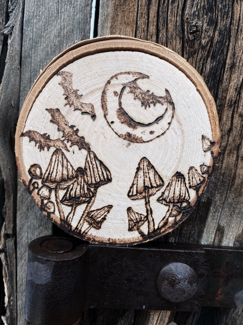 Gothic Woodburned Wall Art - Etsy