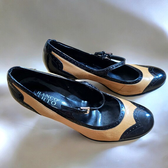 Vintage Franco Sarto Spectator Pumps, 3 Inch Heels, S… - Gem