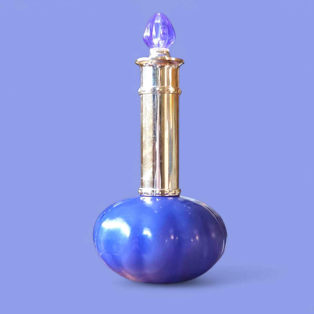 1970s Avon Moonwind Empty Cologne Spray Bottle, Blue/purple With Gold ...