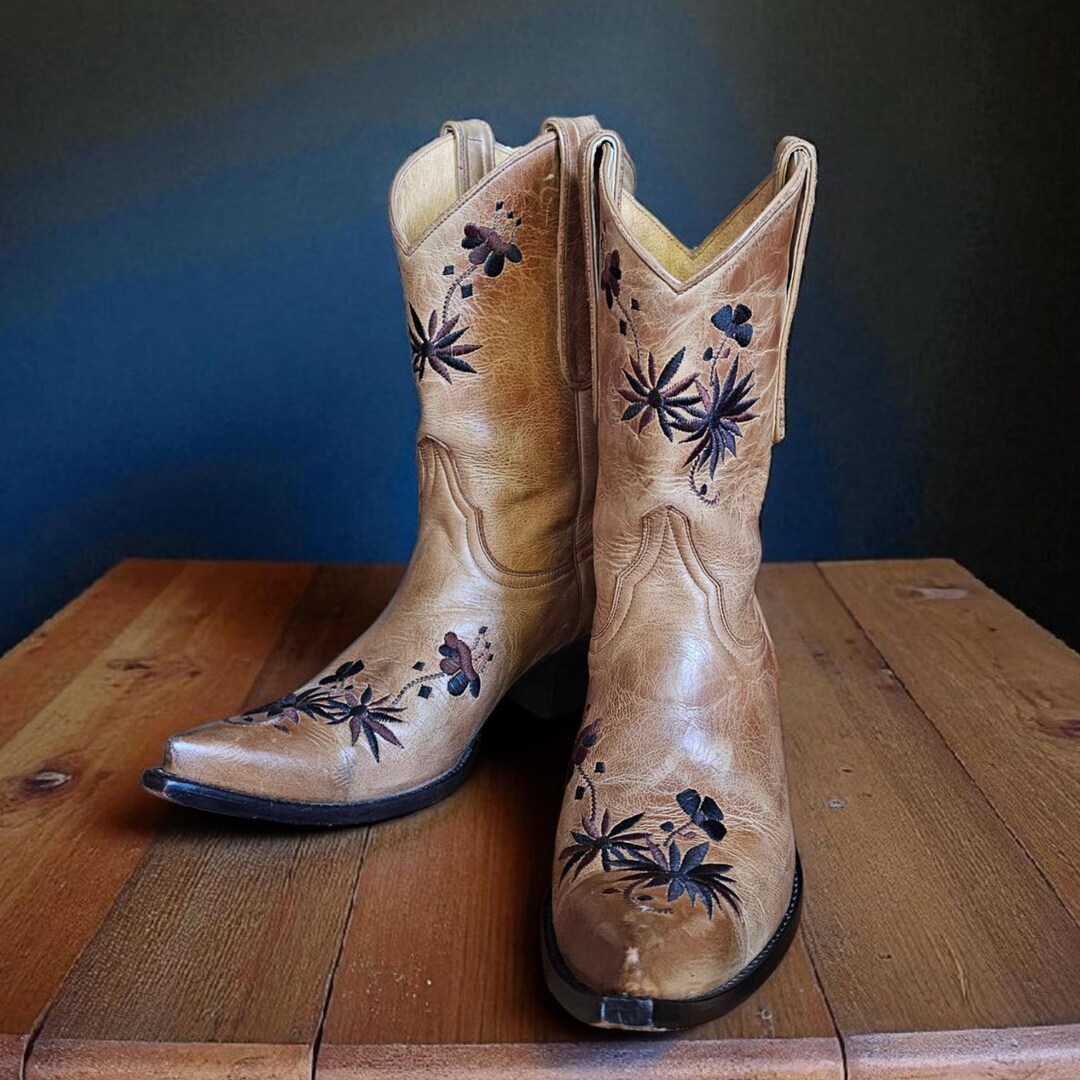 Yippee Ki Yay Old Gringo Vintage Low Cowboy Boots - Etsy