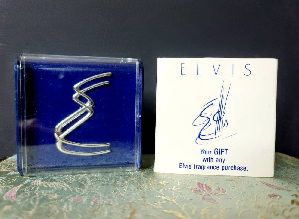 RARE Elvis Silver Tone Pin NIB in Original Box Made in USA - Etsy