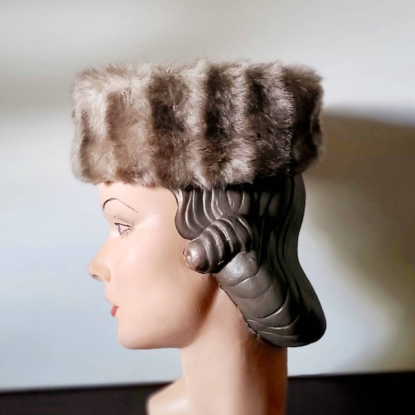 Fur Pillbox Hat - Etsy