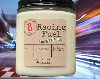 Race Fuel Candle - Etsy UK