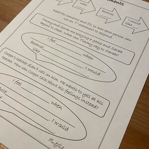 I Statements Practice Worksheet for Effective Communication - Etsy