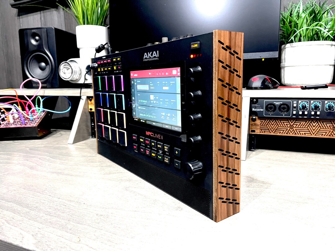 AKAI MPC LIVE 2 Solid Walnut Wood Cheeks - Etsy
