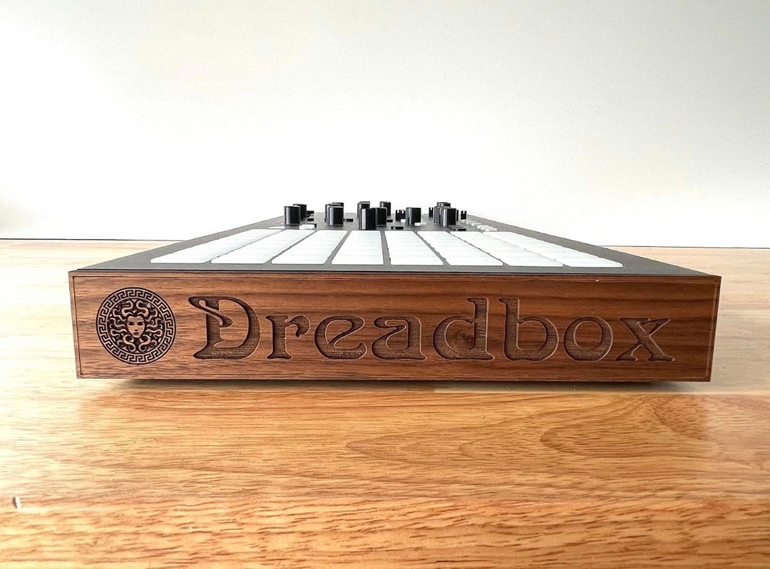 Dreadbox Medusa Solid Walnut Wood Ends Laser Engraved - Etsy