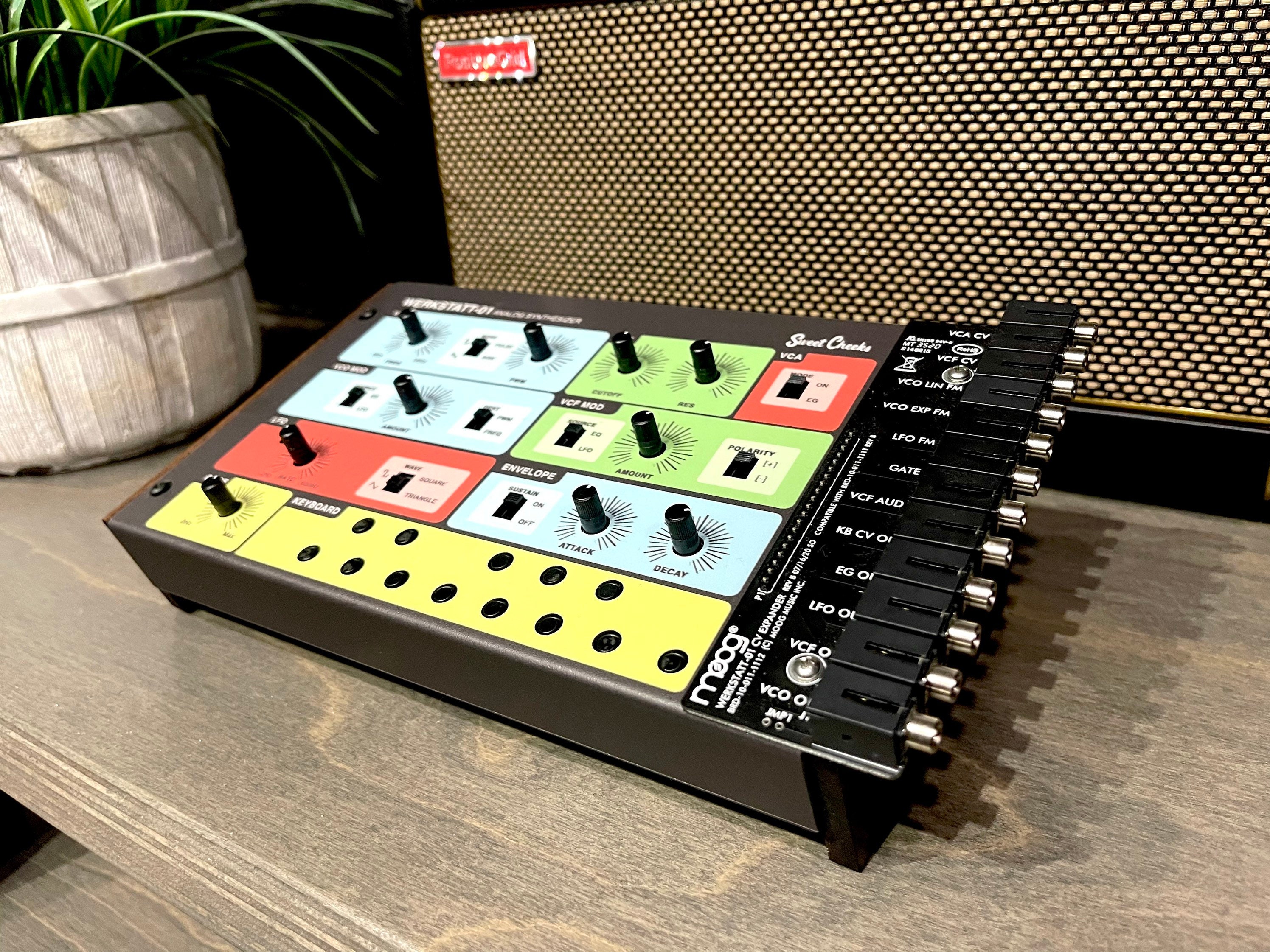 Moog Werkstatt Overlay Decal - Etsy