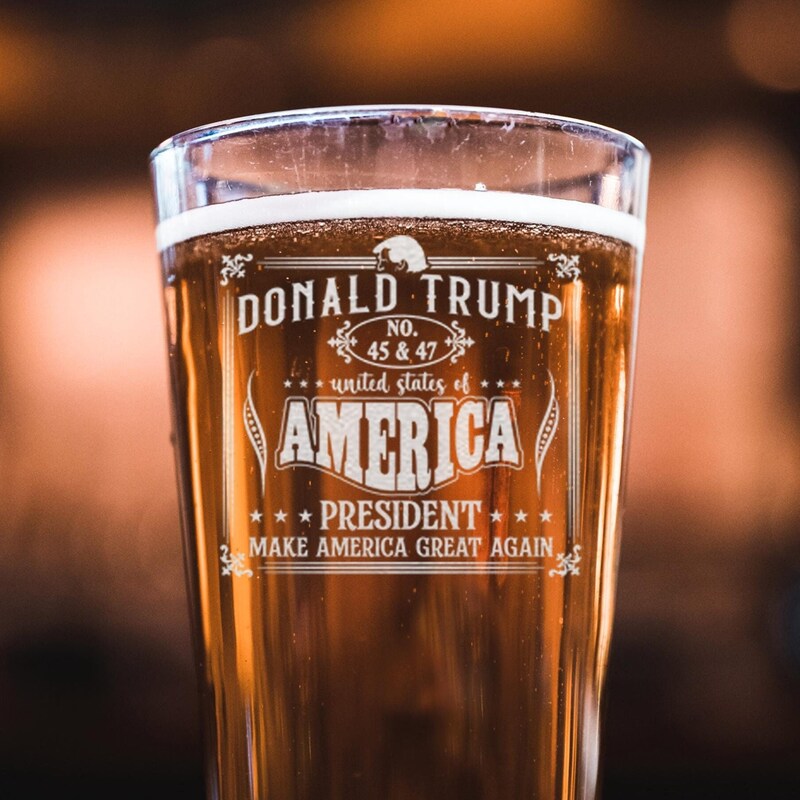 Trump Bourbon Glasses - Etsy