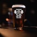 50th Birthday Gifts for Men Women - Cheers and Beers to 50 Years - 16oz ...
