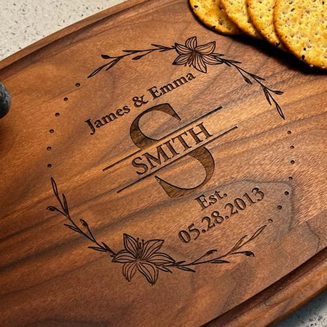 Custom Wood Cutting Boards, Hand Crafted Gift, Meaningful Personalized ...
