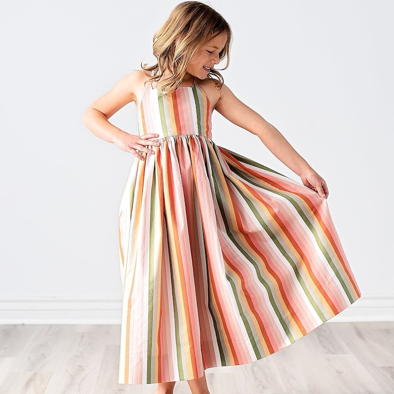 Girls Maxi Dress - Etsy