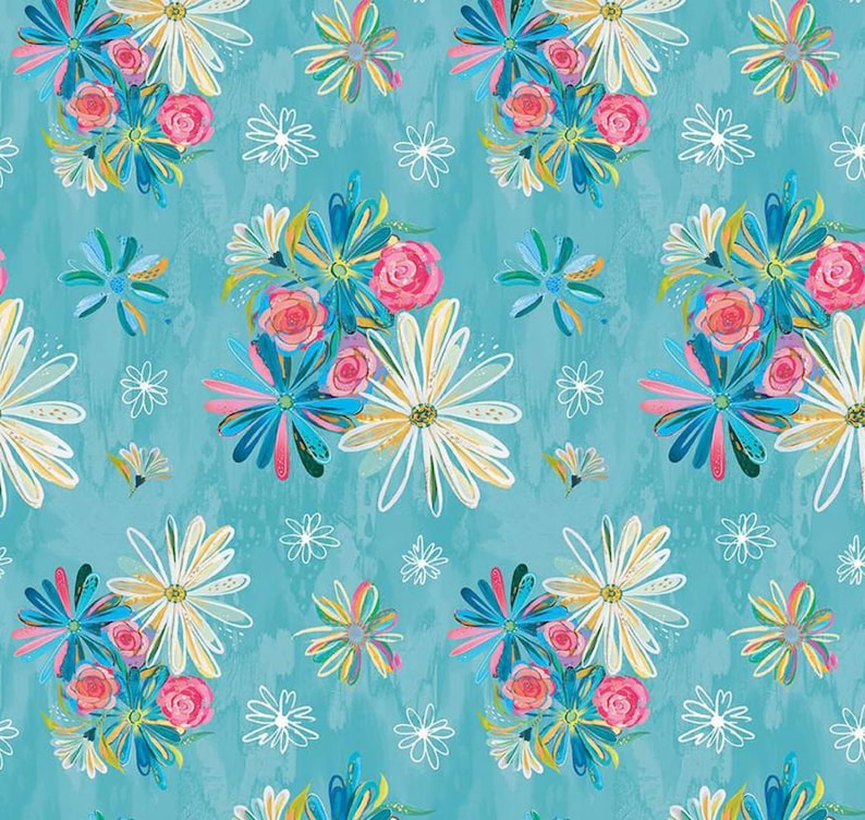 Girls Maxi or Midi Dress Girls Aqua Blue Pink Floral Sun - Etsy