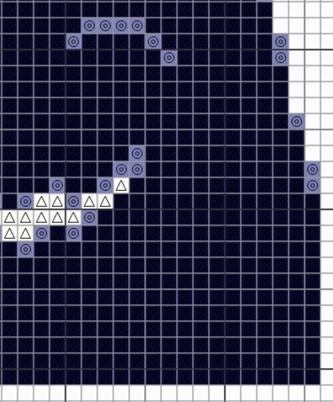 Cross-stitch Happy Krobus Pattern- Stardew Valley - Etsy