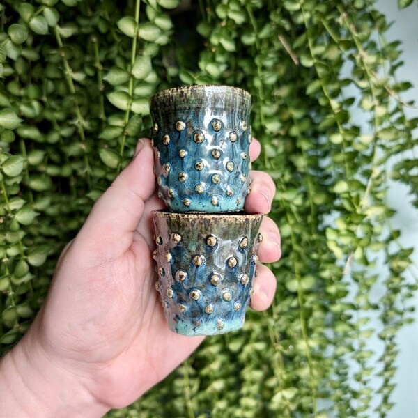 Ceramic Shot Glasses - Etsy