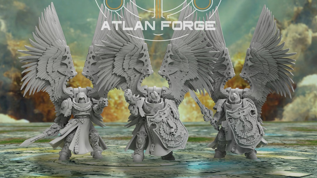 Angelic Veterans (3-unit Set) by Atlan Forge - Etsy