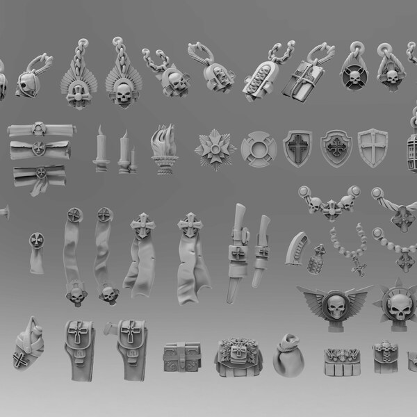 Black Templar Stl - Etsy