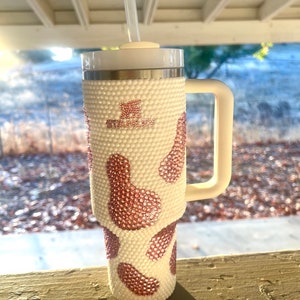 Custom Cow Print Stanley Tumbler - Etsy