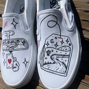 Hey Driver Custom Painted Vans - Etsy
