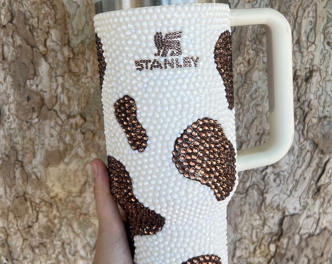 Custom Cow Print Stanley Tumbler - Etsy