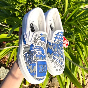 Reno UNR Custom Vans Shoes - Etsy
