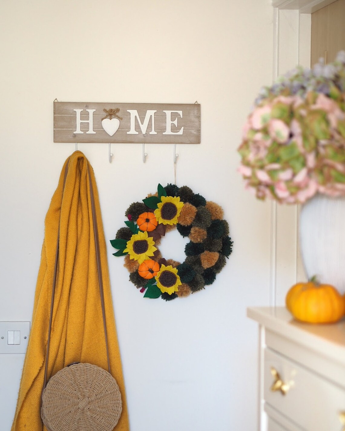 PDF Pattern for Felt Autumn Wreath, Digital Pattern, Instant Download ...