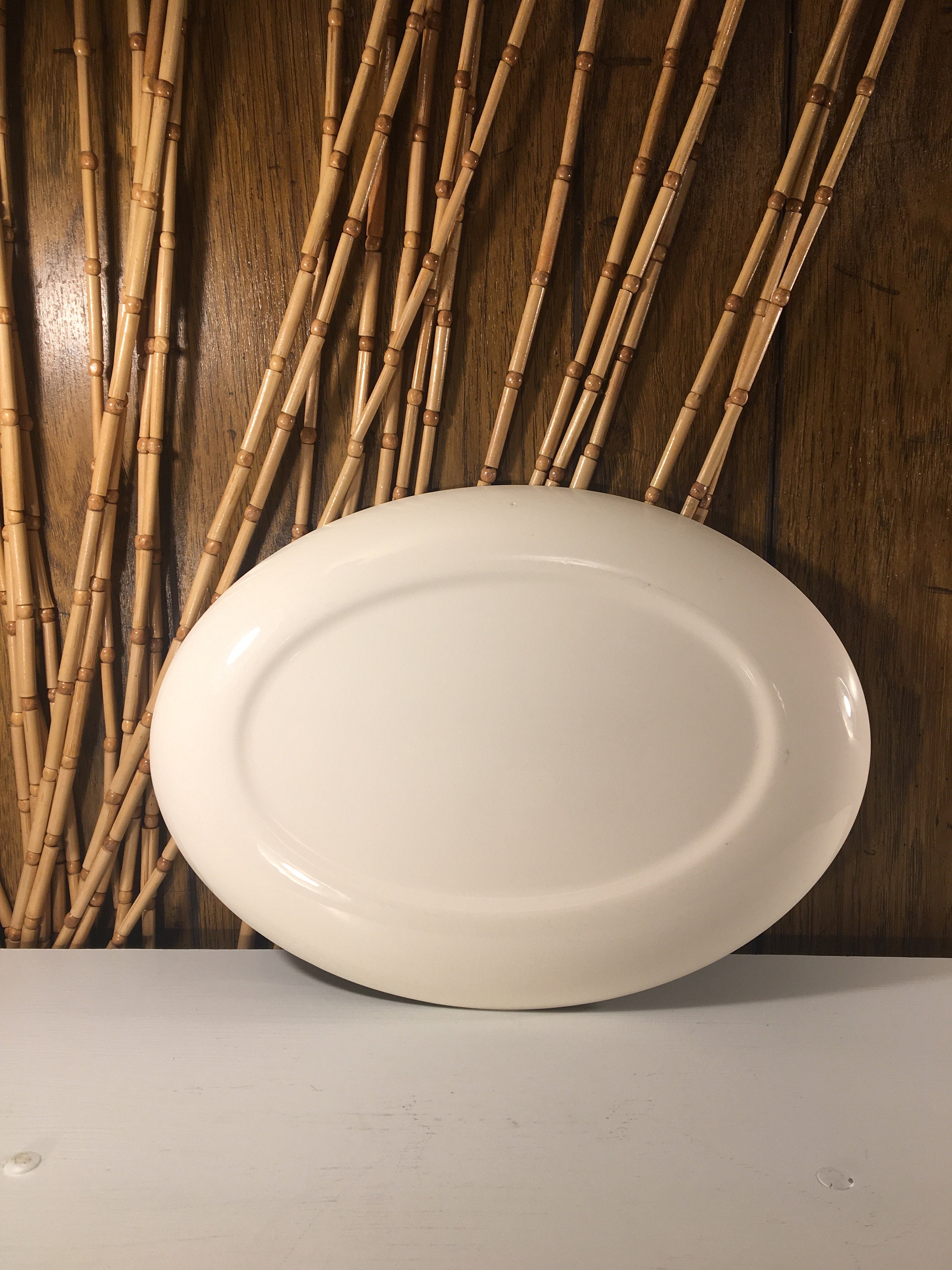 Vintage Serving Platter Mid Century Modern Serving-ware Petal Lane by ...