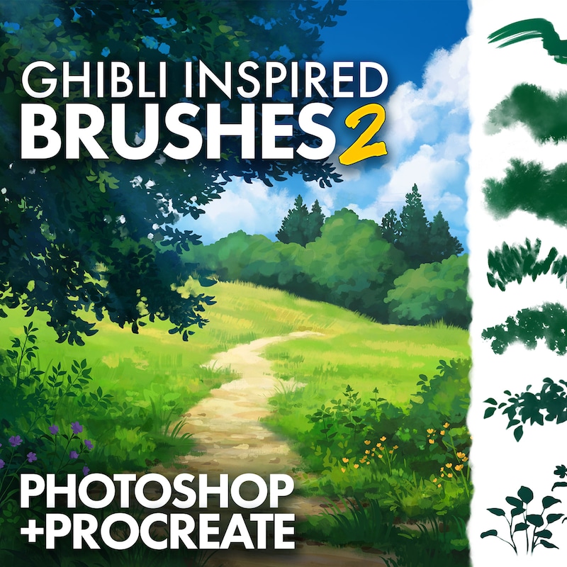 Anime Background Brushes - Etsy
