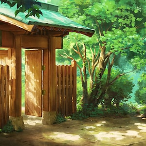 Ghibli-inspired Brushes 2 for Photoshop & Procreate - Landscape ...
