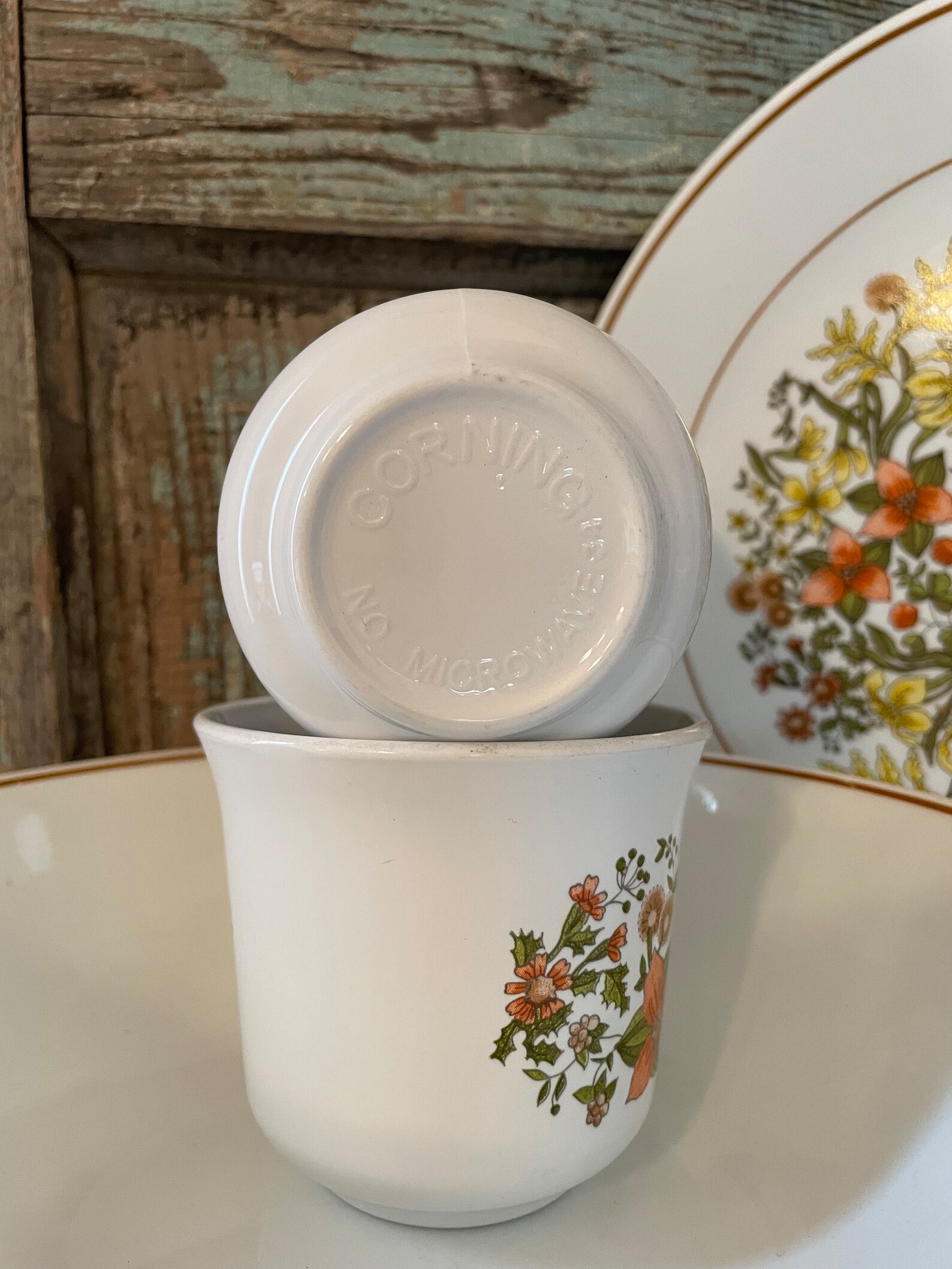 Vintage Corelle Indian Summer 17 Piece Dinnerware Set - Etsy