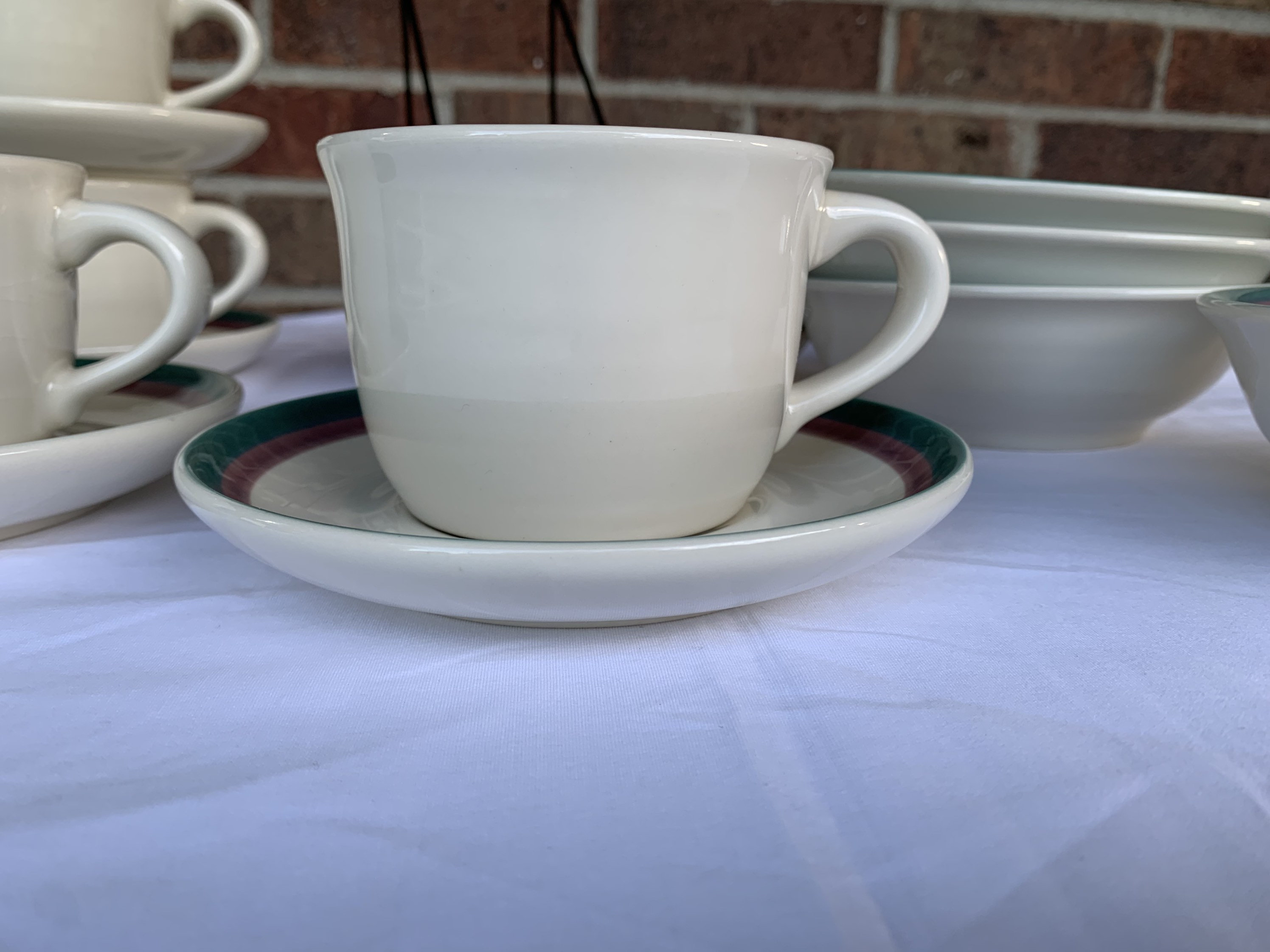 Vintage Pfaltzgraff Juniper Replacement Dinnerware, Purple and Green ...