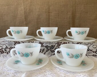 Fire King Tea Cup - Etsy