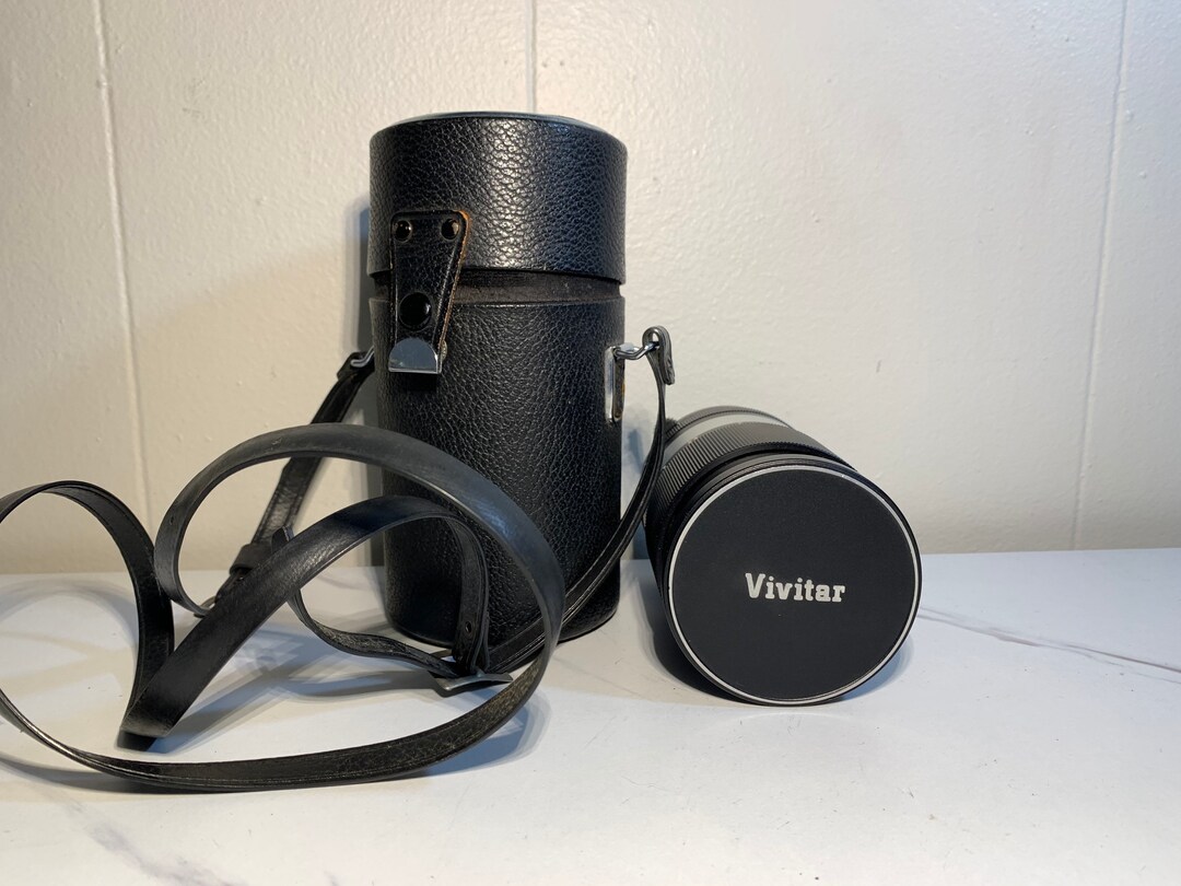 Vintage Vivitar Camera Lens 135mm Auto 1:2.8 With Hard Shell Case - Etsy