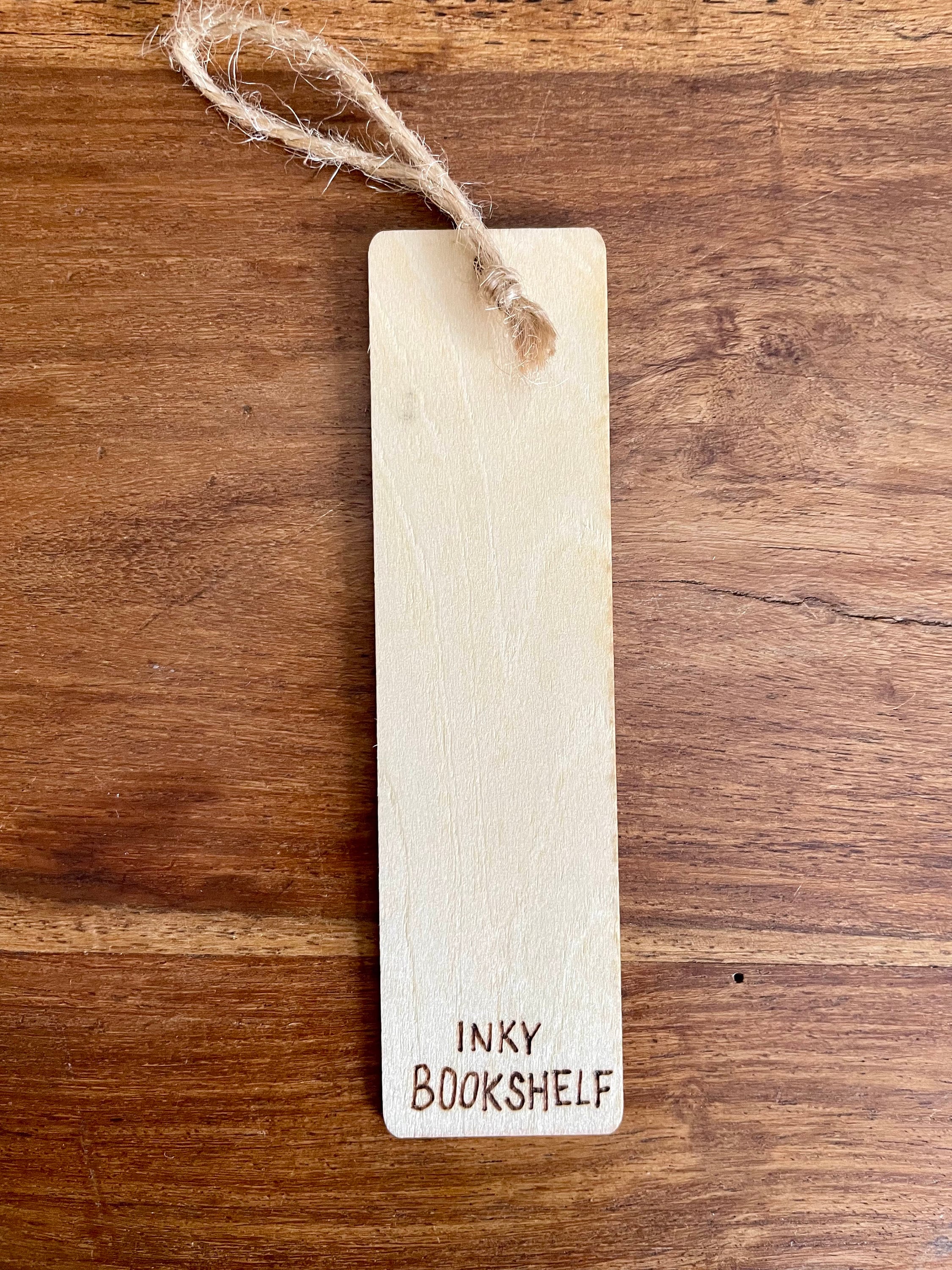 Wooden Bookmark - Bookcase Design - Pyrography - Woodburning - Bookish ...
