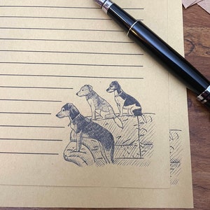 Personalised Writing Paper Set Bespoke Stationary Custom Paper Design ...