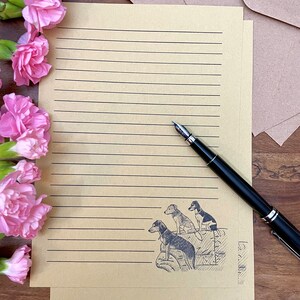 Personalised Writing Paper Set Bespoke Stationary Custom Paper Design ...
