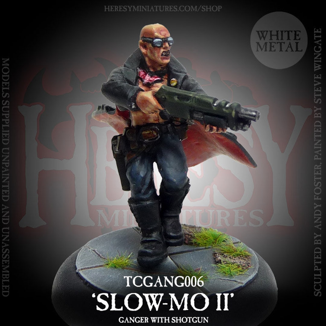 28mm Scale Scifi Cyberpunk-style 'slow-mo 2' Ganger - Etsy