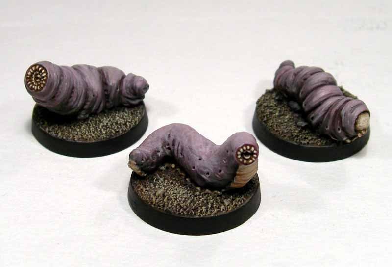 Gribblies maggot Caterpillar Leech Set of 3 Resin - Etsy