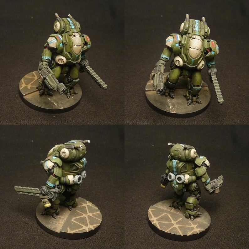 Komodo Mech (armoured/armored Suit) 15mm to 32mm Suitable for All Games ...